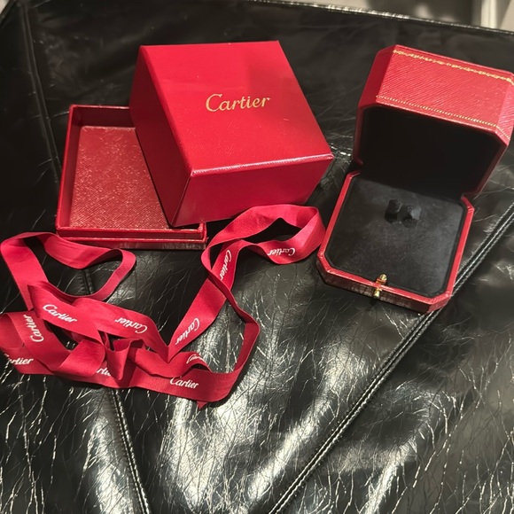 Cartier | Accessories | Cartier Ring Box With Ribbon | Poshmark